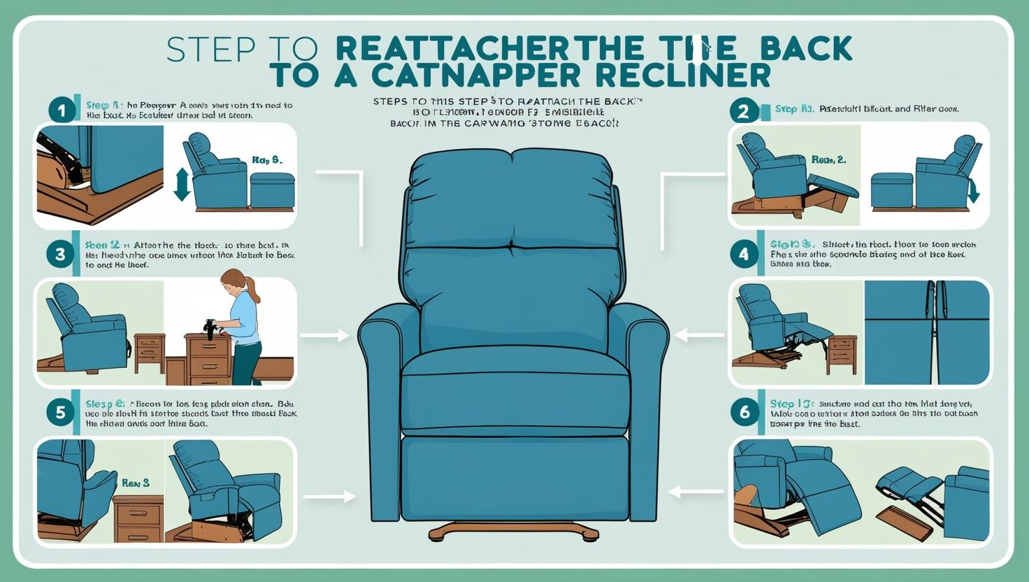 How to Remove the Back of a Catnapper Recliner | Recliner Brands