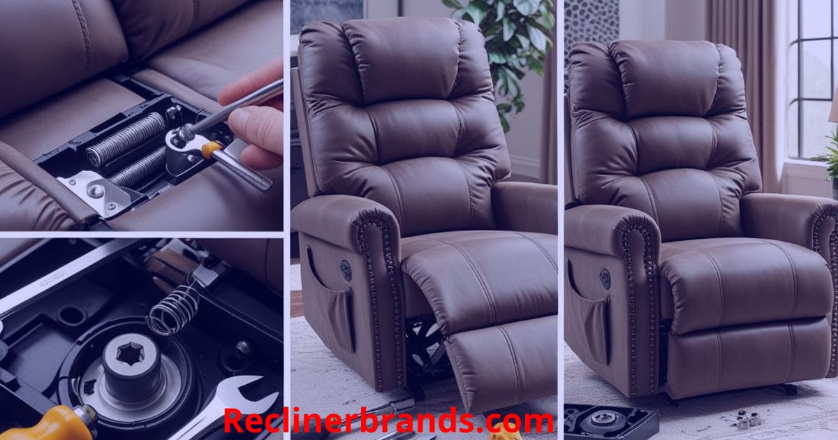 How to Fix a Recliner That Leans | Recliner Brands