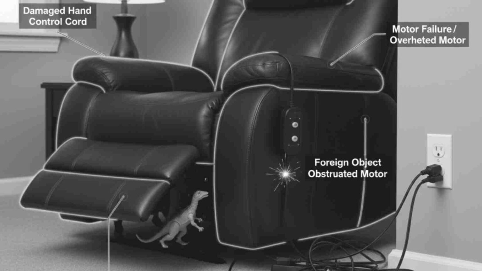 How to Fix Electric Recliner Stuck in Open Position? | Recliner Brands
